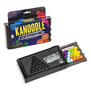 Educational Insights Kanoodle Extreme Puzzle Game, Brain Teaser Puzzle Challenge Game, Travel Games, Gift for Ages 8+