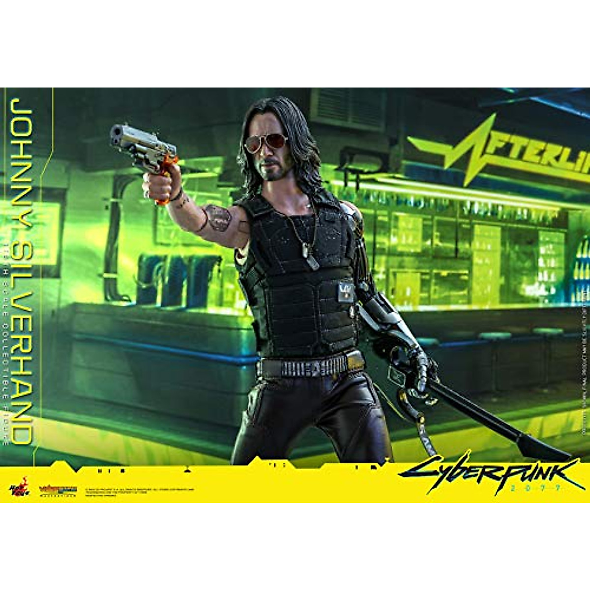 Hot Toys 1:6 Johnny Silverhand - Cyberpunk 2077, Multicoloured