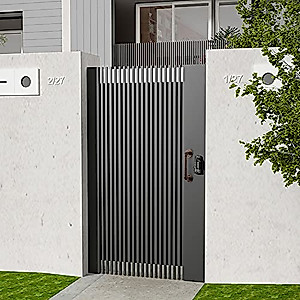 HOEMLIM Pipe Barn Door Handle Industrial Rustic Farmhouse Grab Bar Handrail 12 Inch Set of 2(Red Bronze)