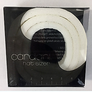 Cardani Hat Sizer Reducer Insert-Cut into Band or Strips-White