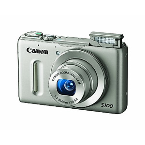 Canon PowerShot S100 12.1 MP Digital Camera with 5x Wide Angle Optical Image Stabilized Zoom (Silver)