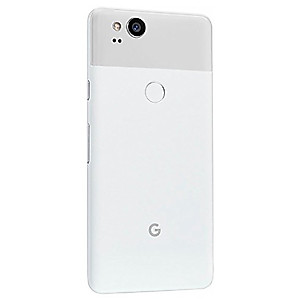 Google Pixel 2 128GB - Clearly White, Google Unlocked Version (Renewed)