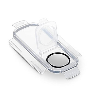 6 Pack Airtight Cereal & Dry Food Storage Container - BPA Free Plastic Kitchen and Pantry Organization Canisters for, Flour, Sugar, Rice, Nuts, Snacks, Pet Food & More (135.5 Oz) Labels & Chalk Marker