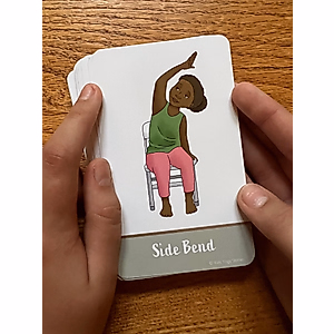 Kids Yoga Stories Chair Yoga Poses Cards for Kids: Short Movement Breaks for Calm and Focus in Classroom, Play Therapy or Calm Down Corner