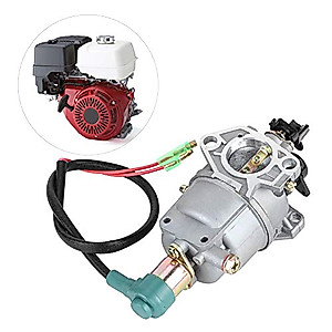 Carburetor for HONDA GX340 GX360 GX390 GX420 Generator Lawnmower Engine with Gasket Intake Manifold Adapter Kit