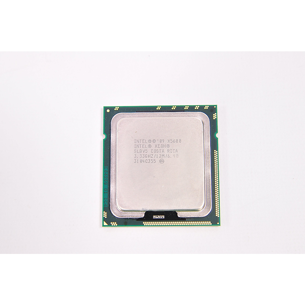 3.33GHz Intel Xeon X5680 6 Core 6.4GT/s 12MB L3 Cache Socket LGA1366 SLBV5 (Renewed)
