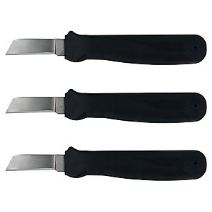 Jameson 32-24E-3PK Cable Splicers Knife, 6-1/4 in., Ergonomic Handle, 3-pack