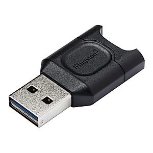 Kingston MobileLite Plus USB 3.2 microSDHC/SDXC UHS-II Card Reader (MLPM)