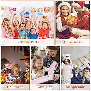 HOYDATE Dalmatian Headband with Dog Ears Costume Dog Ears Headband Cartoon Hair Hoop Headband Hair Accessories for Cosplay Party (Brown)