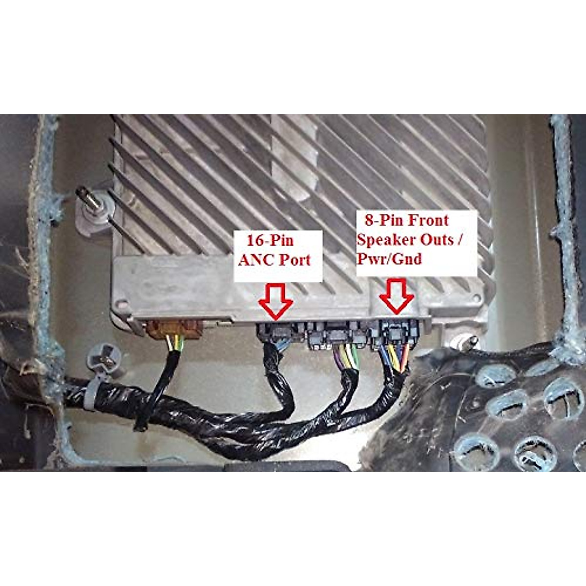 2016-2019 Camaro/Corvette/Silverado/Colorado Bose Amplifier Subwoofer T-Harness and ANC Defeat Kit