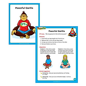 Super Duper Publications | Yoga Exercise, Activities & Body Awareness Fun Decks | Move Your Body & Scooter Board Flash Cards | Occupational Therapy and Motor Skills Bundle | Educational Materials