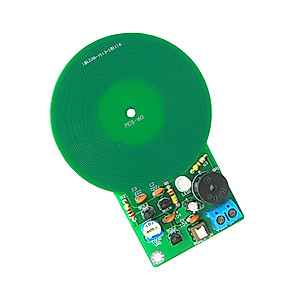 Dorhea 2Pcs Metal Detector Kit Electronic Practice Kit DC 3V-5V 60mm Non-Contact Sensor Board Module + 2Pcs 1.5V AA Battery Holder Case with Wire and ON/Off Switch