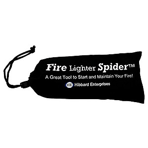 Hibbard Enterprises - Fire Lighter Spider - Outdoor Fire Starter for Kindling and Maintaining Campfire, Fire Spider Tool.