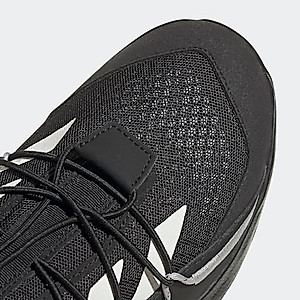 adidas Men's Terrex Voyager 21 Travel Hiking Shoe, Black/Chalk White/Grey, 11.5