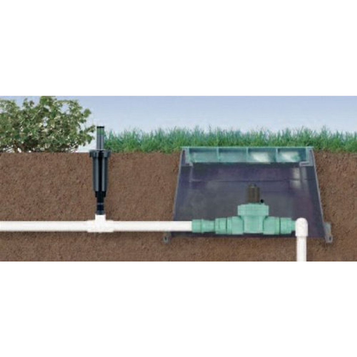 Orbit Sprinkler System 3/4-Inch NPT Jar Top Valve 57460 Green (Pack of 1)