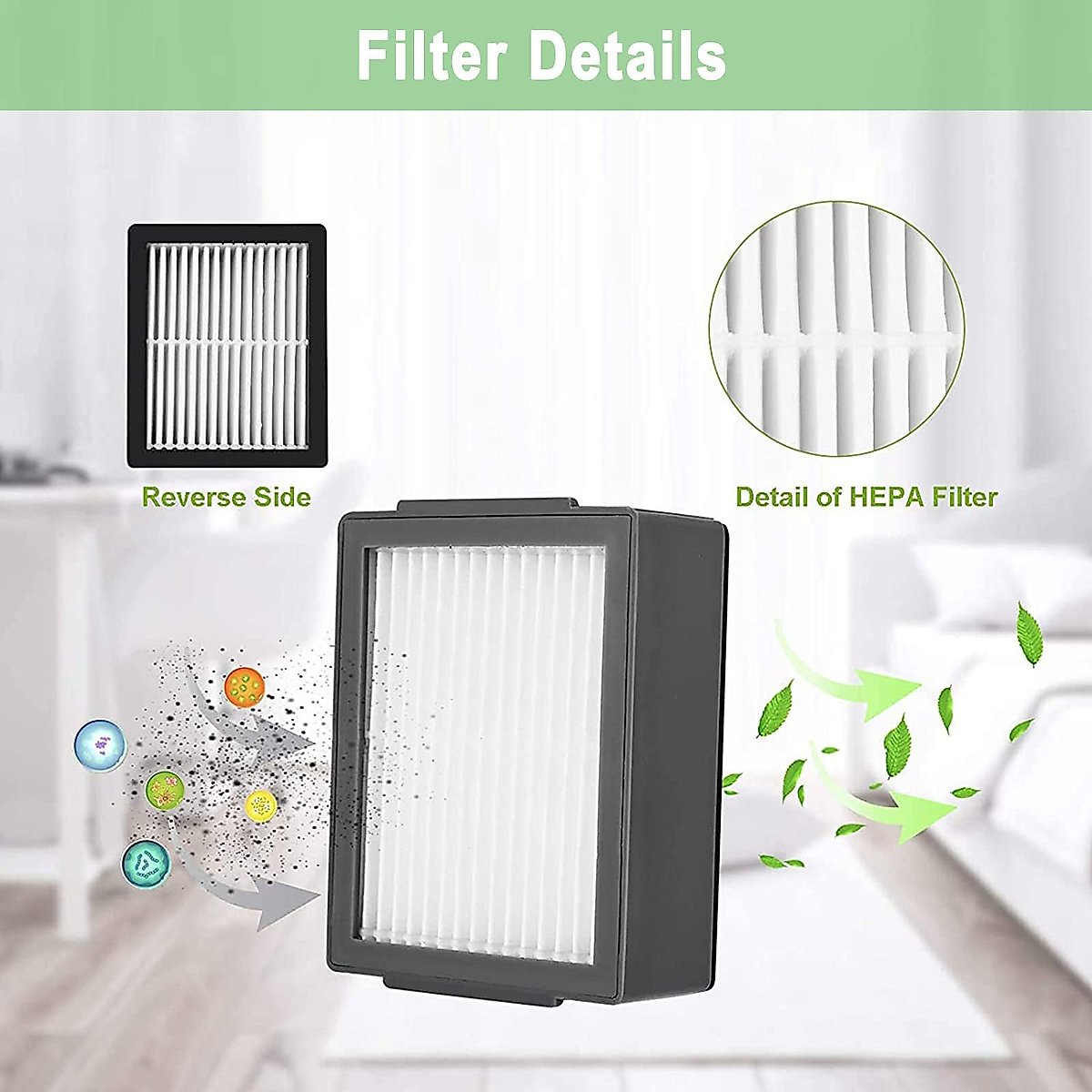 roomba i7 replacement parts for irobot Roomba i3 i3+ i4 i6 i6+ i7 i7+ i8 i8+/Plus E5 E6 E7 J7 I,E &J Series vacuum cleaners, 3 set of rubber brushes 10 filters 10 side brushes
