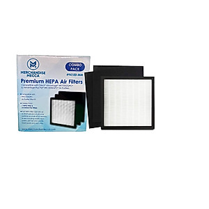 Complete Replacement Filter Kit - 1 HEPA Filters & 2 Carbon Pre-Filters Compatible with Oreck WK01234QPC Fits Airvantage WK10002QPC / Airvantage Plus Pet WK10052QPC Air Purifiers