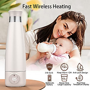 Nuyete Portable Bottle Warmer for Baby