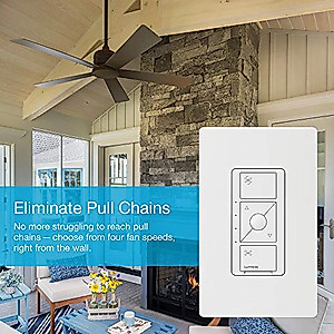 Lutron PD-FSQN Caseta Wireless Smart Fan Speed Control