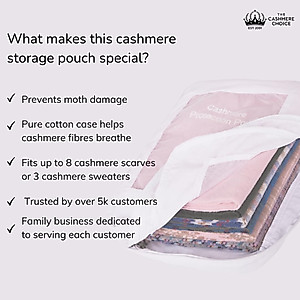 Cashmere Protection Pouch - Cashmere Storage Bag
