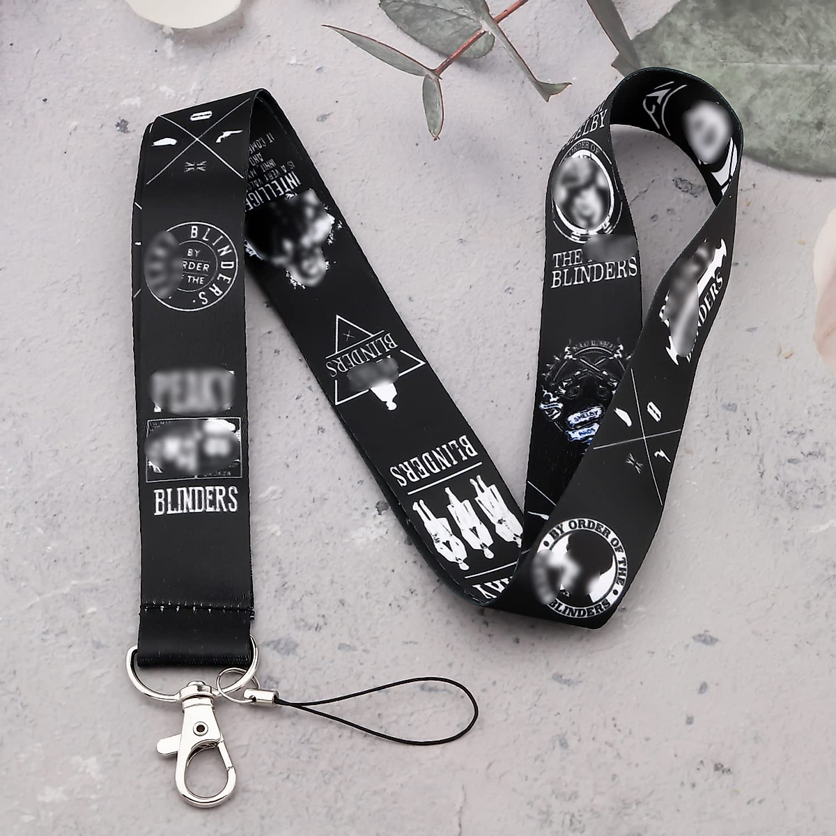 WSNANG Blinders Inspired Gift Blinders ID Card Holder Keychain Blinders TV Show Fans Gift (Blinders Black ID)