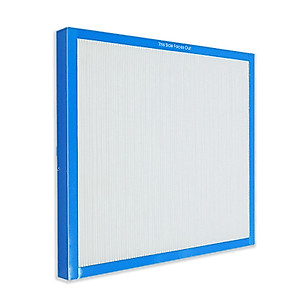 PUREBURG AF-20FL True HEPA Filter Compatible with HoMedics Total Clean AF-20FL Fits AF-20 AP-25 AR-20 Air Purifiers, H13 3-Stage Filtration Air Clean Voc Dust Odor, 1-Pack
