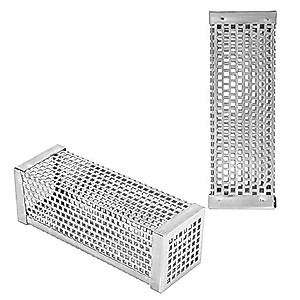 Boquite Valentine's Day Carnival Premium Smoker Tube 6 inches - for Any Grill or Smoker, Hot or Cold Smoking - an Easy and Safe Way to Provide Smoking - Stainless Steel 304 BBQ Smoker