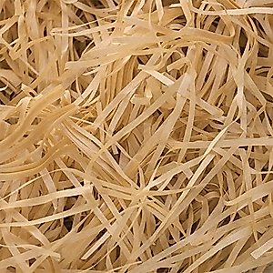 Amosfun Crinkle Cut Paper Shred Filler (1/25 LB) Shredded Paper Filler Gift Wrapping Gift Packing and Baskets Filling Packaging Box Accessories