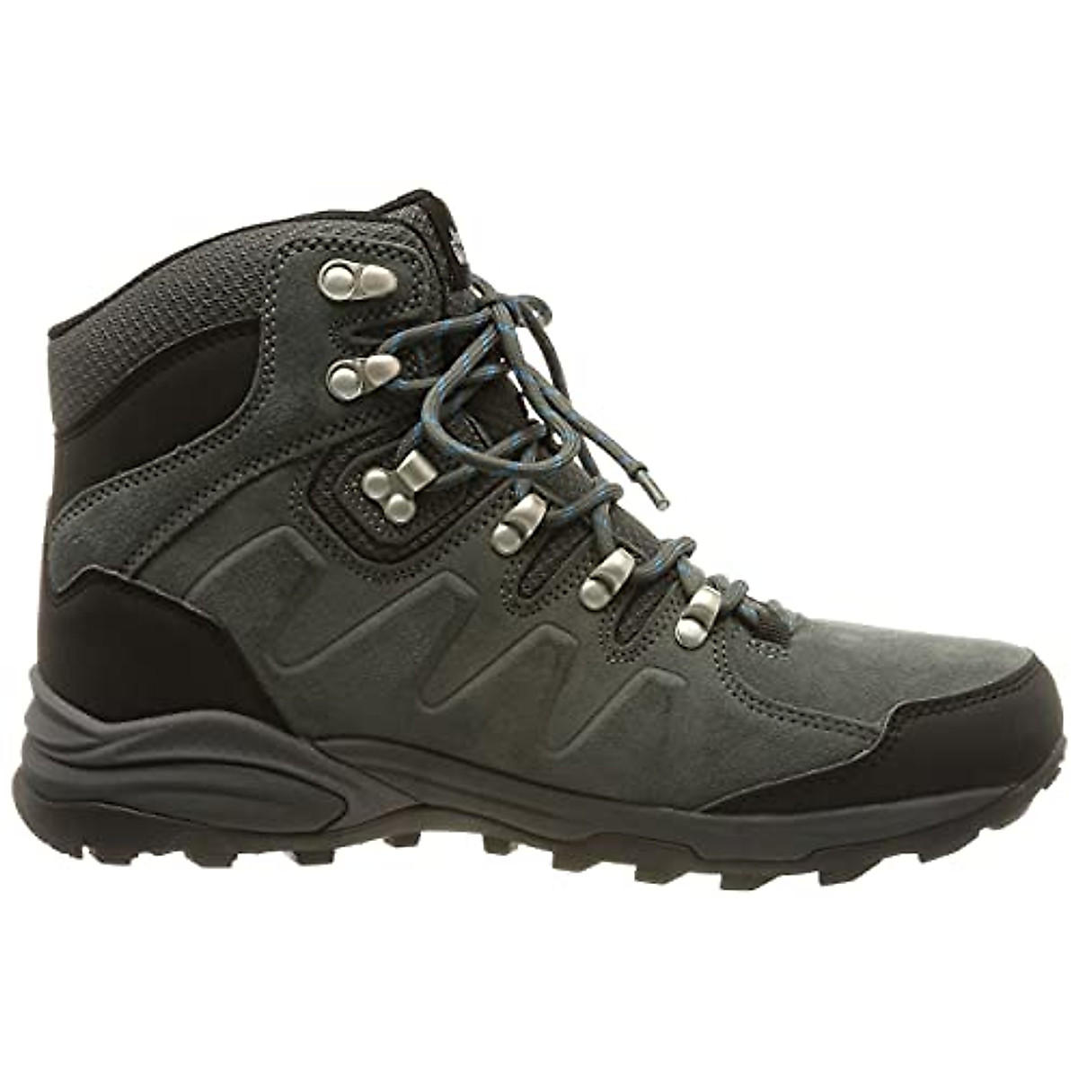Jack Wolfskin Men's 4049841 Backpacking Boot, Grey/Black, 9