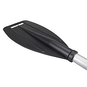 Pactrade Marine Boat Kayak Raft Floating Set of 2 Telescopic 45'' - 72'' Oar Paddle & Hook Anodized Aluminum Shaft (2 pcs)