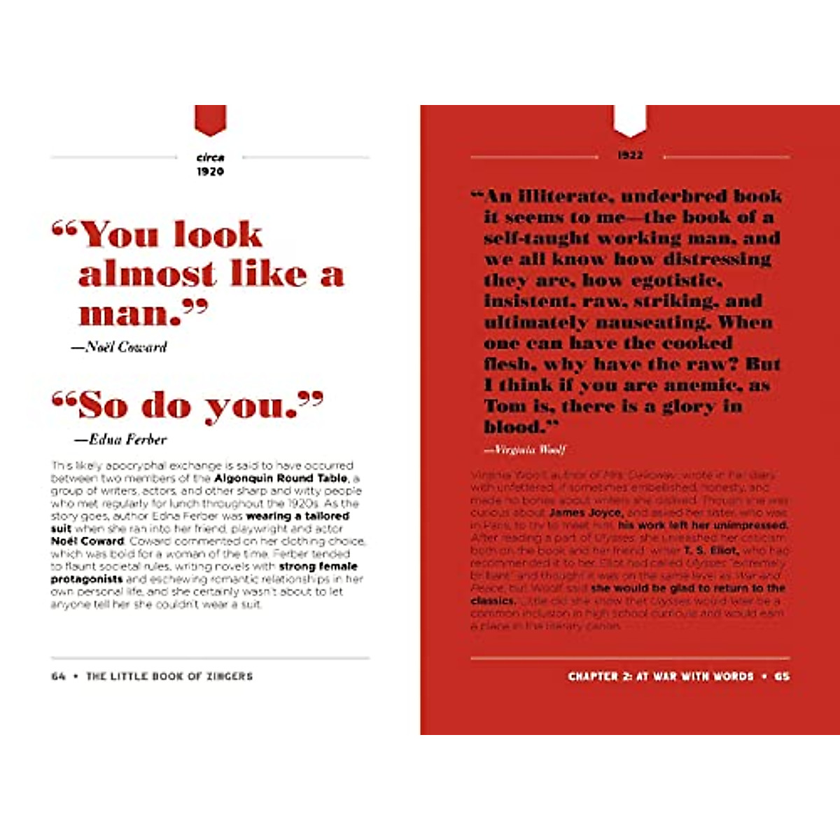 The Little Book of Zingers: History's Finest One-Liners, Comebacks, Jests, and Mic-Droppers