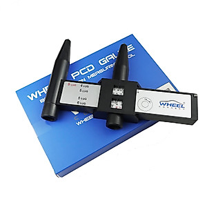 WHEEL CONNECT PCD Gauge，Wheel/Rim Bolt Pattern Measuring Tool, PCD Ruler, Sliding Caliper for 4 5 6 8 Holes