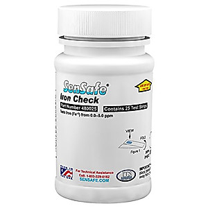 Industrial Test Systems 480025 SenSafe Iron Check, Fe+2