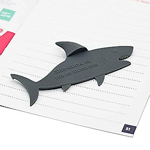 2Pcs Shark Bookmark Cute Page Marker by Taygate Design