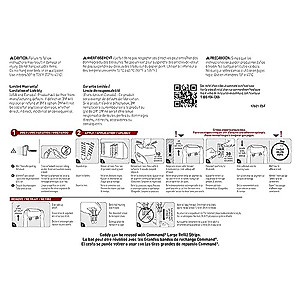Command Large Organizing Caddy, Organize Damage-Free, Heavyweight Hanging up to 10lbs