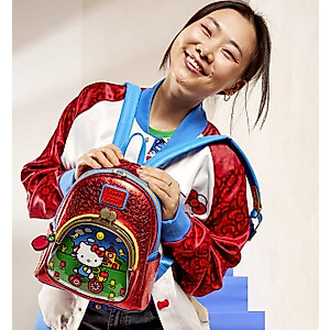 Loungefly Sanrio Hello Kitty 50th Anniversary Coin Bag Mini Backpack
