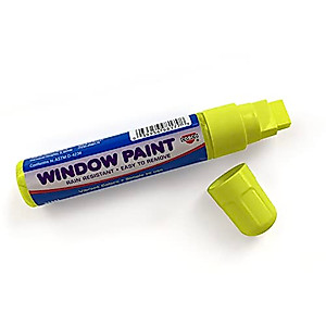 COSCO Yellow Window Paint Marker