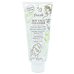 Fresh Soy Face Cleanser Limited Edition - Melt away makeup and toned skin - 6.7 oz