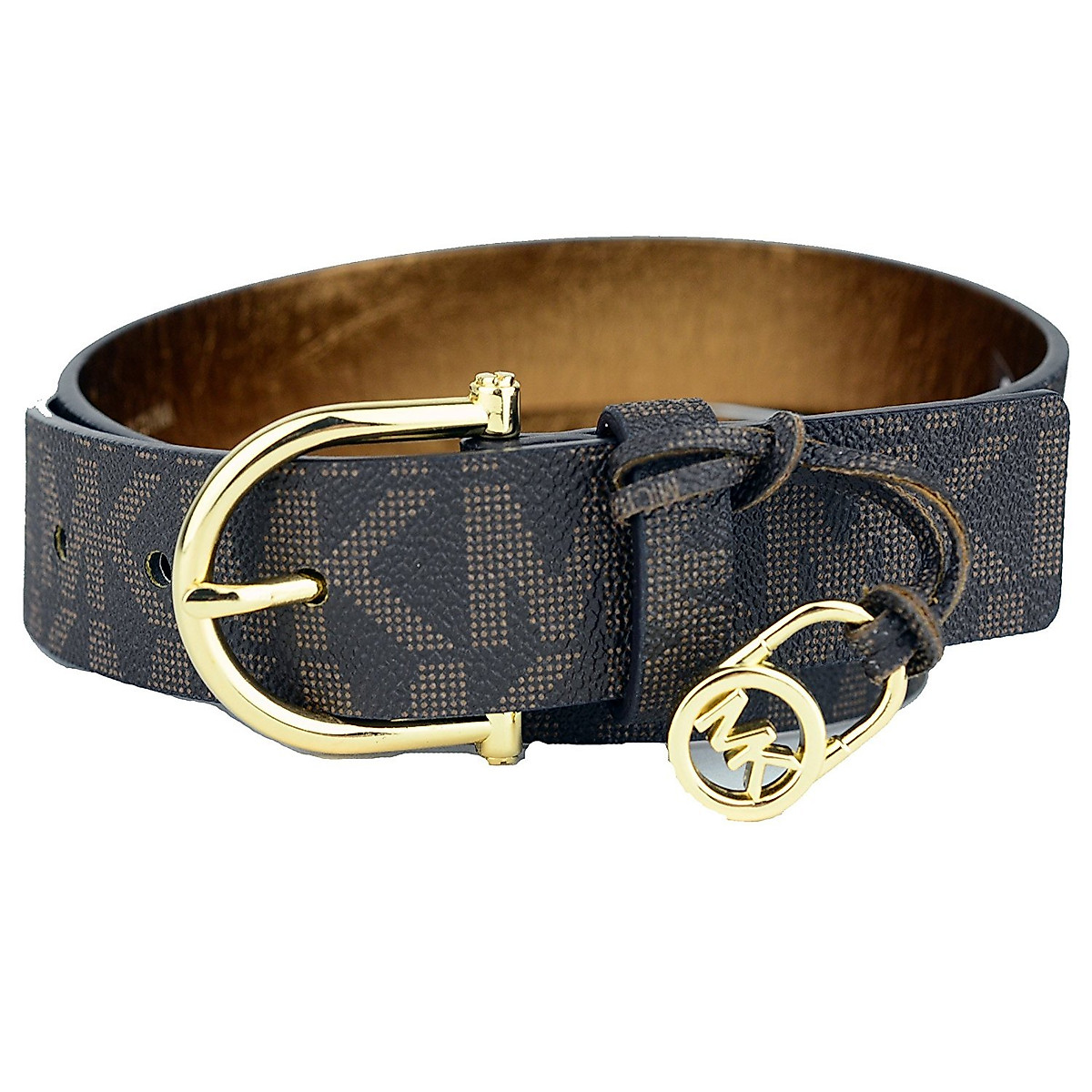 Michael Kors Womens Belt, Signature Logo Wide Belt Size X-Large