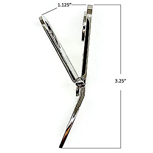 Elevate Bar Co. Multi-Use Magnetic Cigar Holder, Golf Divot & Marker Tool- Silver