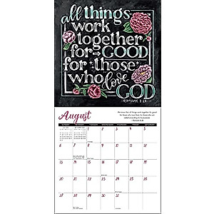 Shannon Roberts' Chalk Art Scripture 2023 Wall Calendar: He Has Made Everything Beautiful in Its Time