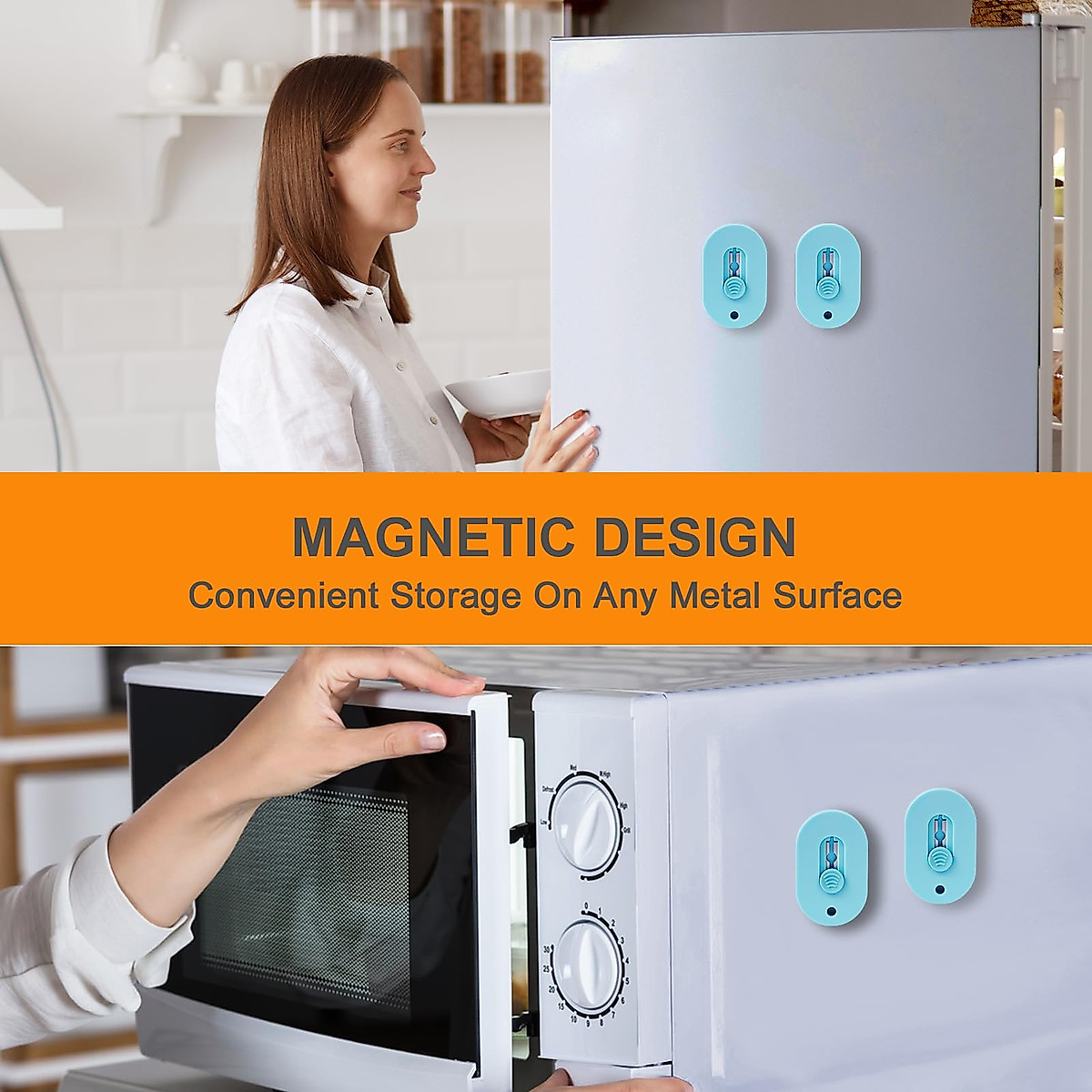 Xlajiao Magnetic Bread Lame Dough Scoring Tool, Professional Extractable Sourdough Scoring Tool, for Sourdough Bread Making & Bread Baking Tools, Sourdough Starter Kit, Included 5 Razor Blades