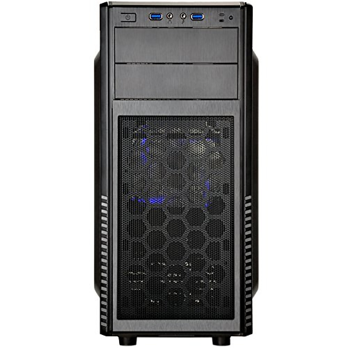 SilverStone Technology PS11 ATX, Micro-ATX Mid Tower Computer Case with Side Window Panel, SST-PS11B-W