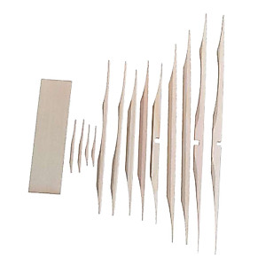 Baosity Spruce Brace Wood Kit for Acoustic Guitar Luthier Tool Material