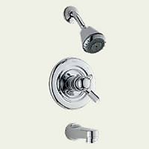 Delta T17430 Monitor Tub and Shower Trim Kit, Chrome, 2.0 GPM, 5.5" x 9" x 8.75"