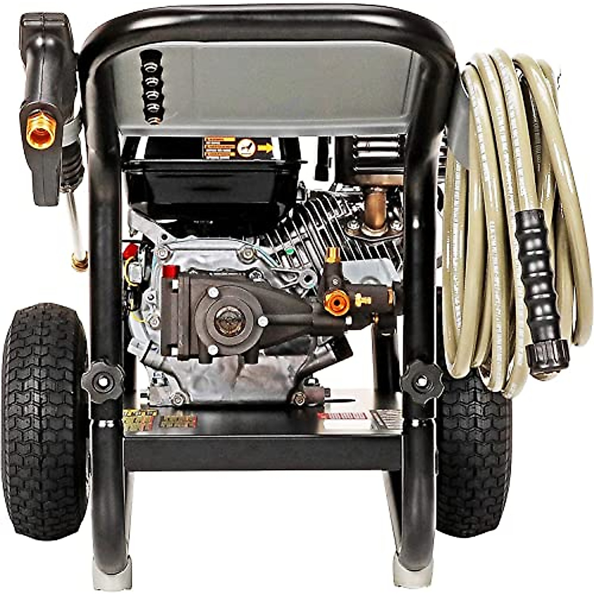 SIMPSON Cleaning PS3228 PowerShot 3300 PSI Gas Pressure Washer, 2.5 GPM, Honda GX200 Engine, Includes Spray Gun and Extension Wand, 5 QC Nozzle Tips, 5/16-inch x 25-foot MorFlex Hose