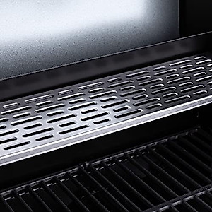 Royal Gourmet ZH3002N 3-Burner 25,500-BTU Dual Fuel Gas and Charcoal Grill Combo, Cabinet Style, Black