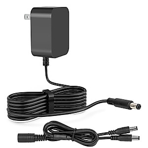 5V Charger with Splitter Cable Replacement SBC5V1000 Charger for Dogtra iQ Series YS600 200C 280C EF-3000 Gold Receiver YS300 Collar Trainer UL Listed Power Cord AC/DC Adapter Supply