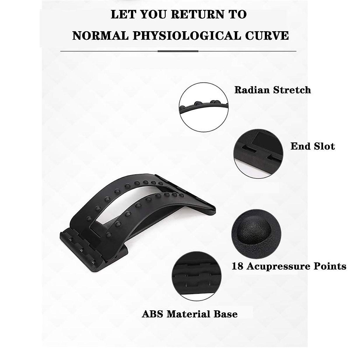 LSRRYD Back Lumbar Strong Support Brace Back Support Brace Spine Injury Prevention for Pain Relief of Stomach Muscle Abdominal Suitable for Men Women