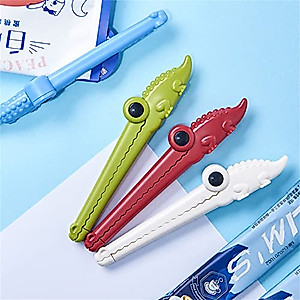 Livlab Crocodile Chip Clips 4 Pack Food Pins Bag Clips for Food Clips for Food Packages Clips for Fridge
